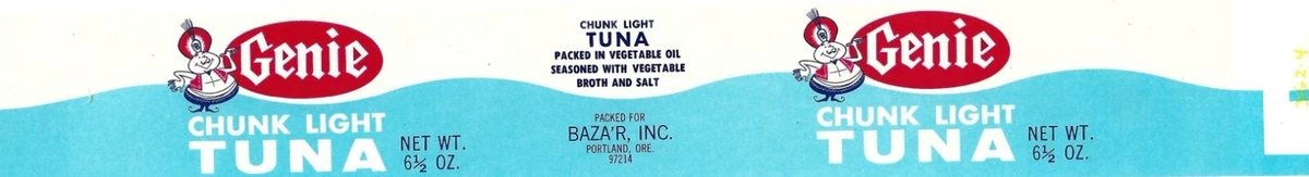 Tuna Can Label