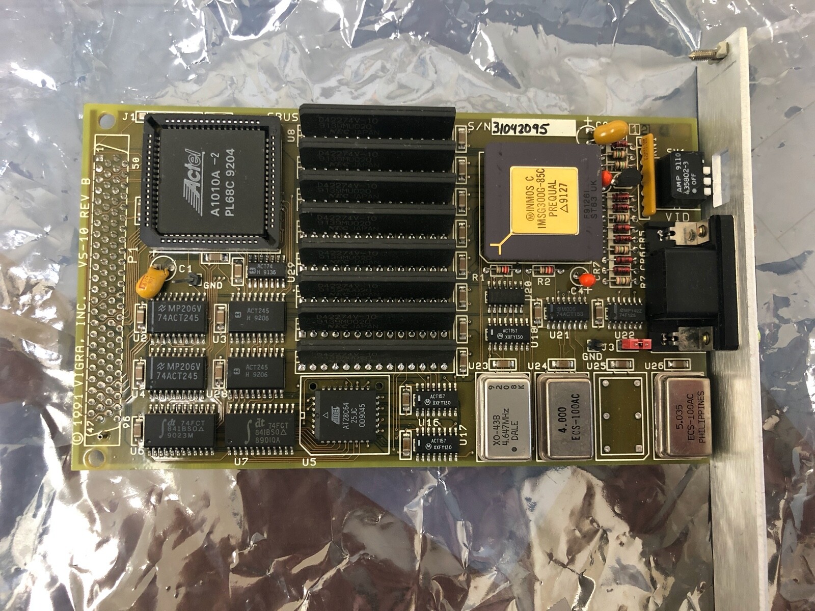 VIGRA VS-10 SBUS COLOR FRAME BUFFER | eBay