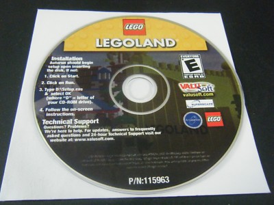 LEGOLAND (PC, 2008) - Disc Only!!!! 755142120610| eBay