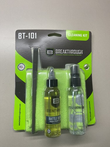 Breakthrough Basic Gun Cleaning kit Solvent & Purity Oil 2oz each BT-101 | eBay