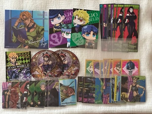 JoJos Bizarre Adventure Card Sticker Set Premium Collection Limited ...
