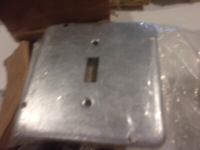 LOT 8 Thepitt TP720 Toggle Raised 4-11/16 Inch Square Box Raised Cover ...