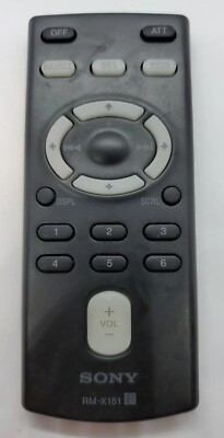 Sony RM-X151 Remote Control | eBay