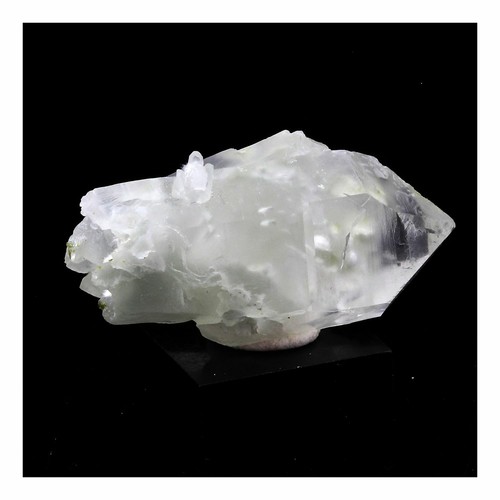 Quartz à inclusions de Byssolite + Epidote. 71.0 ct. Envers de ...