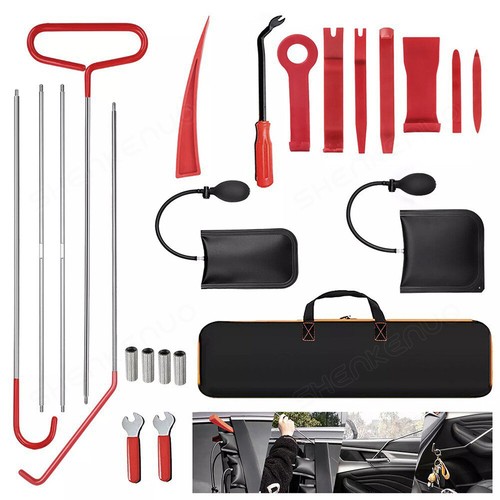 23 Pcs Emergency Car Unlock Tool Kit, Vehicle Repair Lock Out Set | eBay