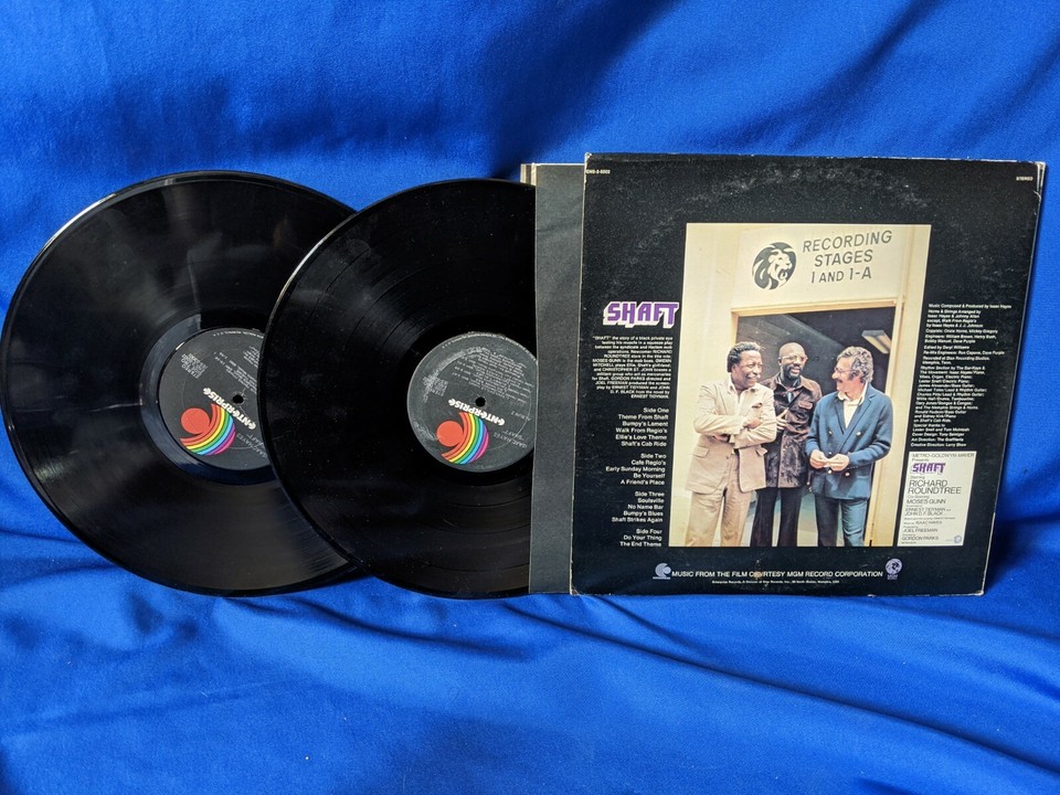 "Shaft" OST 2xLP MGM ENS-2-5002 Gatefold SOUL | eBay