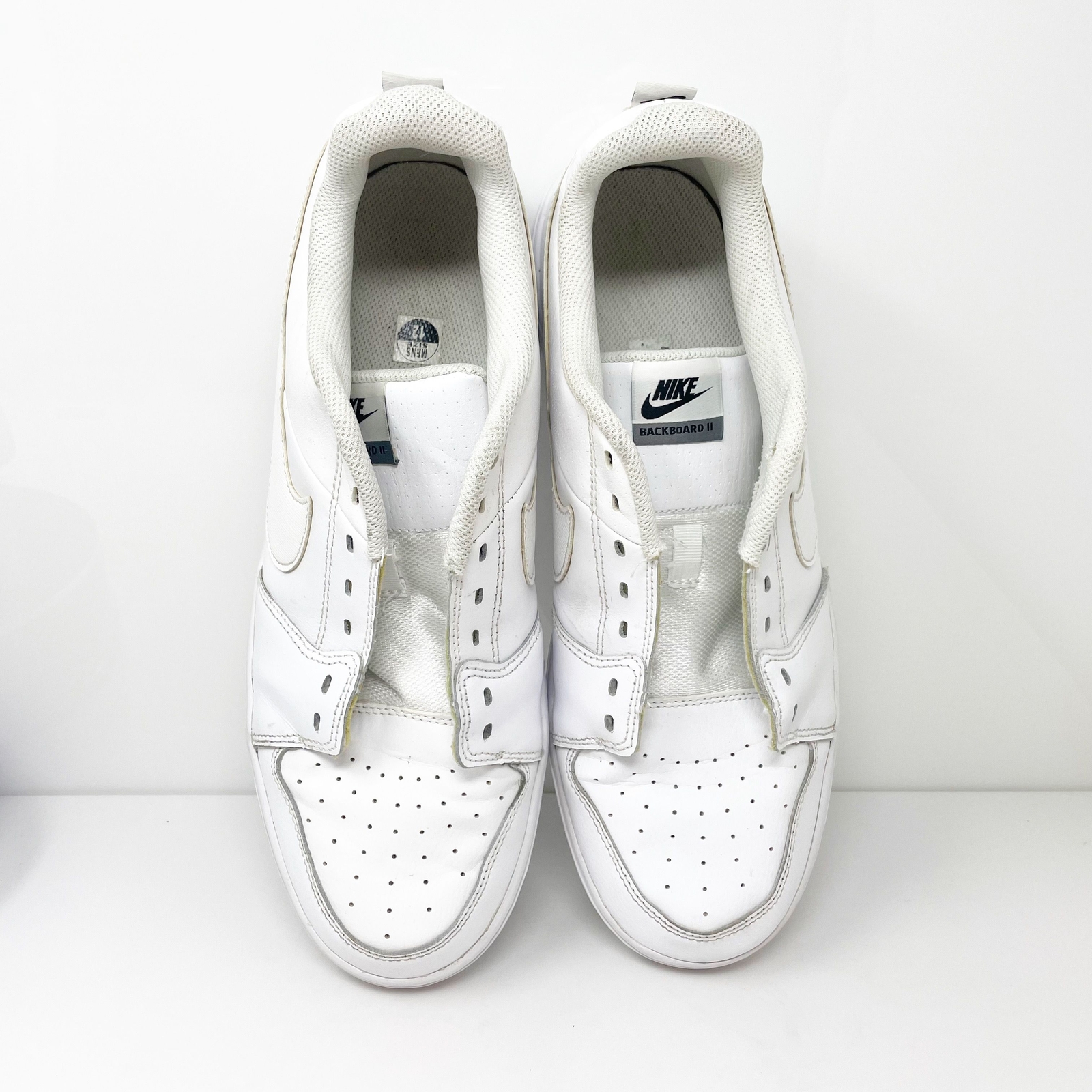 Size+12+-+Nike+Backboard+II+Mid+White for sale online | eBay