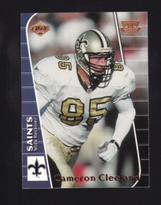 1999 Collectors Edge Triumph Cameron Cleeland #T21 New Orleans Saints ...