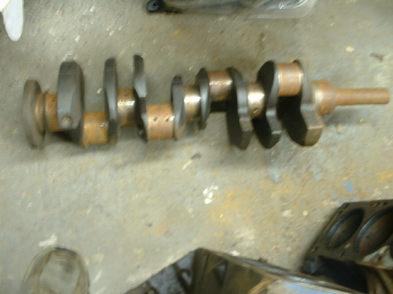 Ford 390 2U Engine Crank Shaft 2.71 Mains 2.41 Rods | eBay