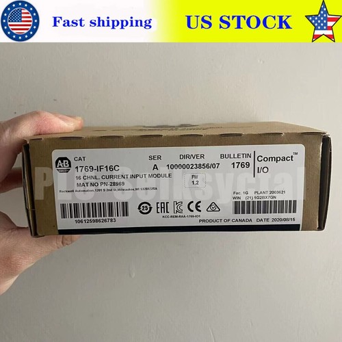 New Sealed Allen Bradley 1769-IF16C SER A CompactLogix AC Input Module ...