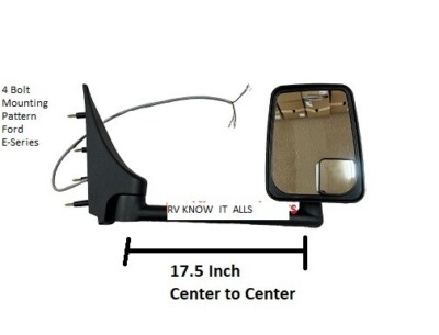 717442 Velvac Rv Mirror Ford E-Series Chassis 2004-Newer | eBay
