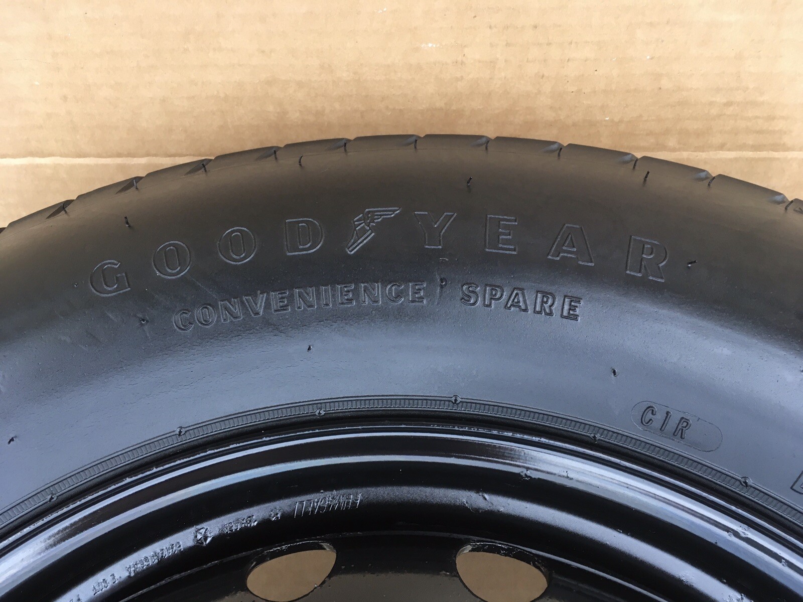 2011-2020 Dodge Durango Jeep OEM 52124856 Spare Tire 18x4 Steel Wheel ...