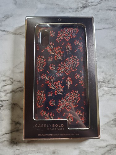 Casely Bold IPhone X, XS Case NIB Floral Design Military Grade Phone ...