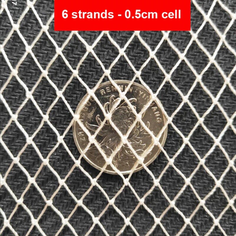 White Nylon Netting Nylon Fishing Net Mesh Anti Bird Netting Garden ...