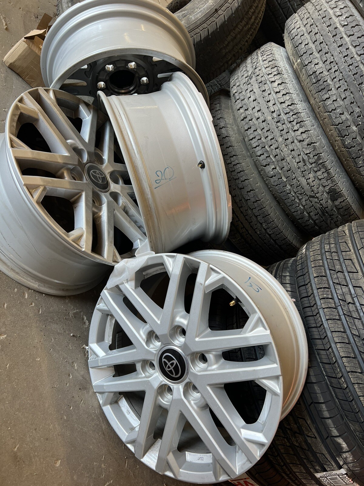 2022 18" TOYOTA TUNDRA SR5 OEM FACTORY STOCK WHEELS RIMS SPORT SR TRD ...