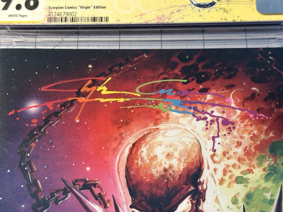 Cosmic Ghost Rider Destroys #1 CGC 9.8 INFINITY MURDER Signature ...