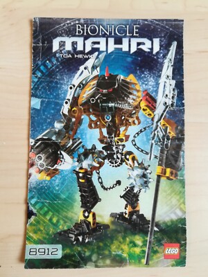 Notice de Lego Bionicle MAHRI 8912 | eBay