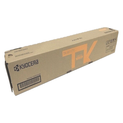 Kyocera TK-8117 Yellow Standard Yield Toner Cartridge (6,000 Yield) | eBay