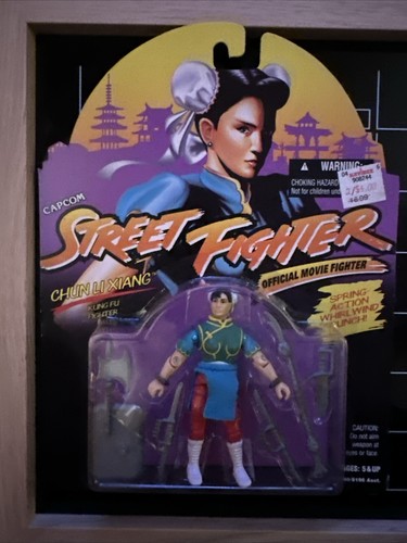 Chun-Li Xiang 1994 Street Fighter Movie 3.75" Hasbro Figure RARE MOC GI ...