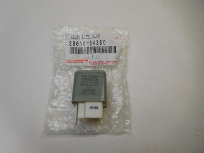 Toyota OEM Relay 28610-54360 12V GLOW PLUG 156800-1001 DENSO | eBay