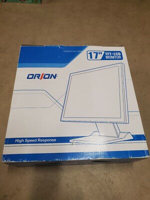 Orion 17RCM LCD Video Security Surveillance 17" Color Monitor | eBay