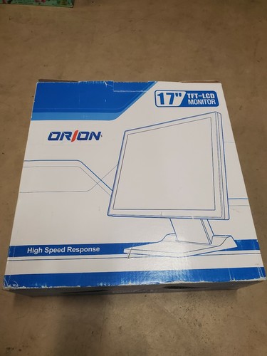 Orion 17RCM LCD Video Security Surveillance 17" Color Monitor | eBay