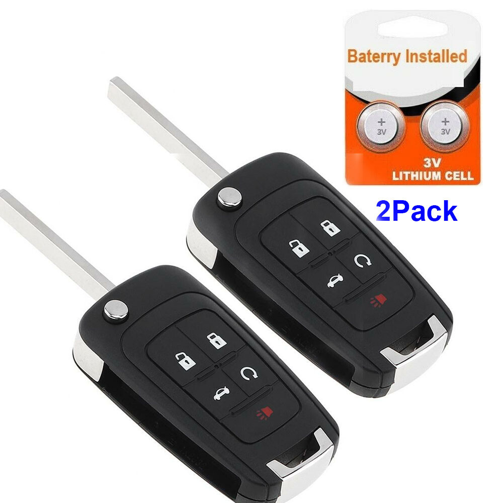 2 For 2012 2013 2014 2015 2016 Buick Regal Lacrosse Verano Remote Flip ...
