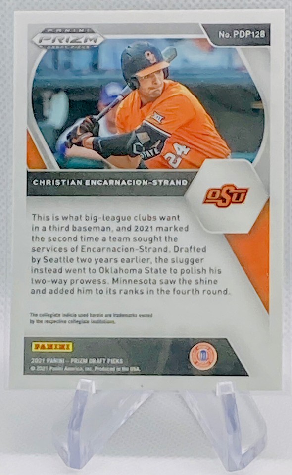 2021 Prizm Draft Picks Christian Encarnacion-Strand #PDP128 ...
