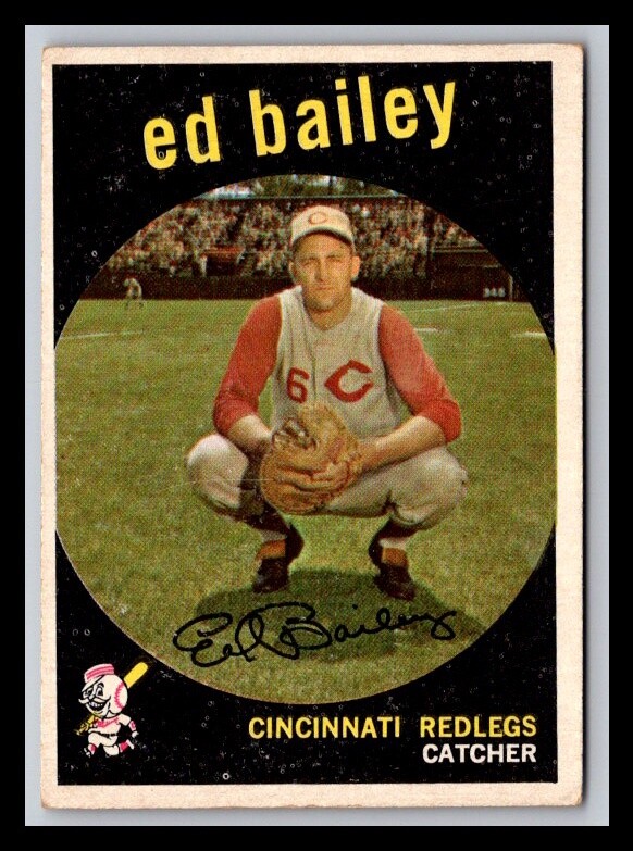 1959 Topps #210a Ed Bailey GD or Better | eBay