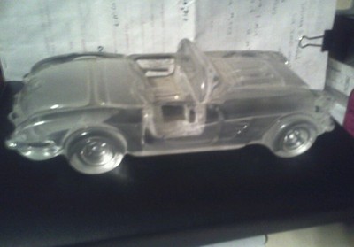 1959 CORVETTE GLASS COLLECTIBLE GERMANY CRYSTAL MAGIC CRYSTAL CAR ...