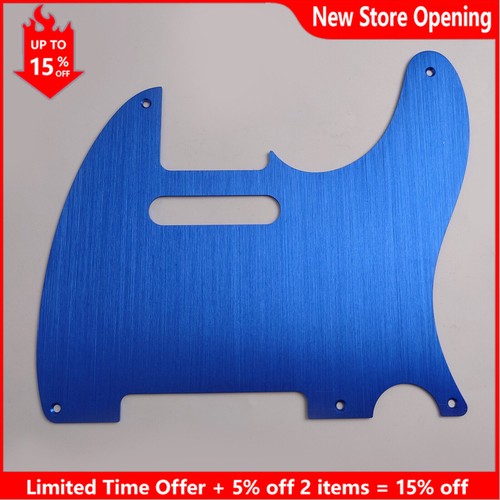 For Fender Telecaster Guitar Pickguard Blue 5 Hole Aluminum Guitar ...