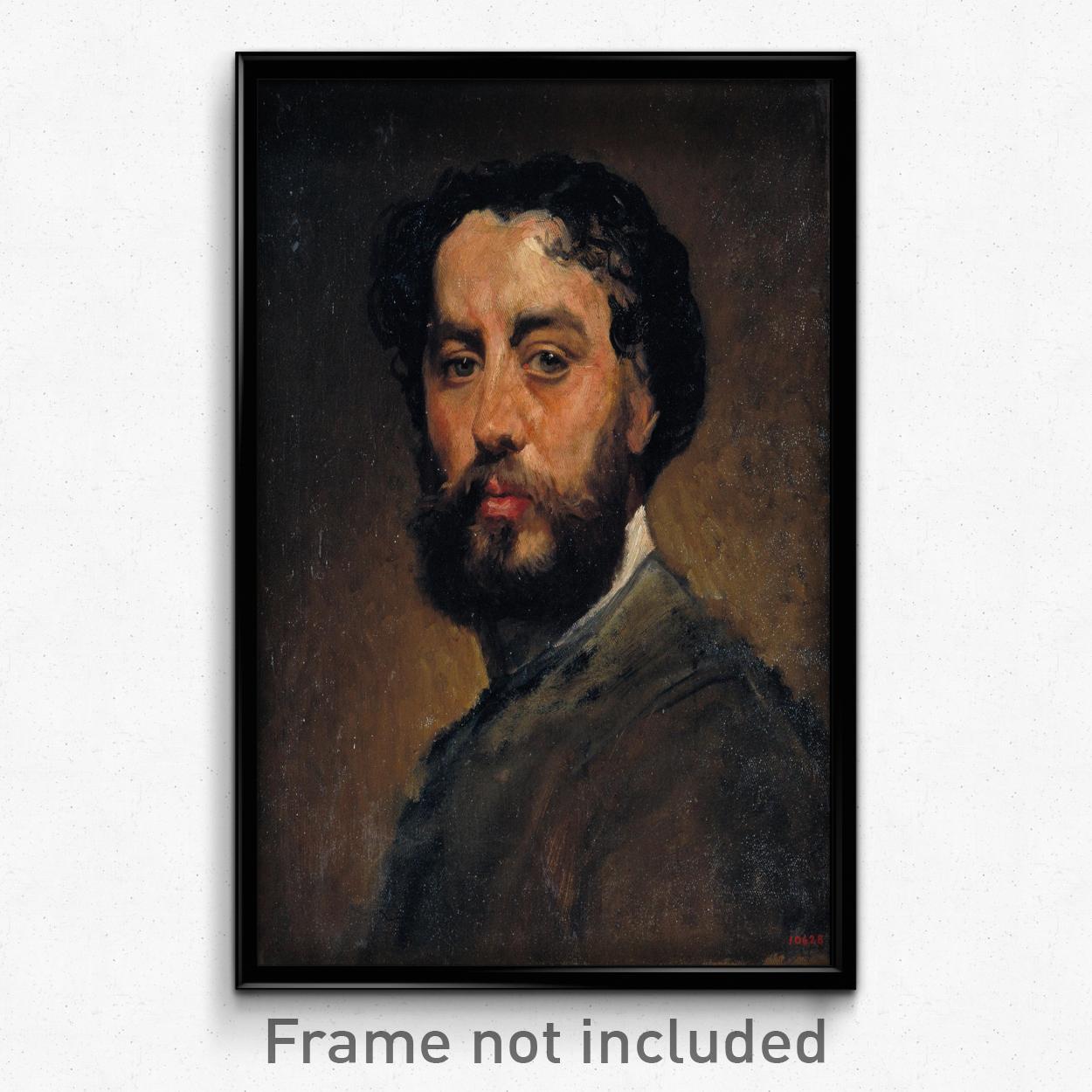 Antoni Caba - Self-portrait Print 11x17 Art Poster | eBay