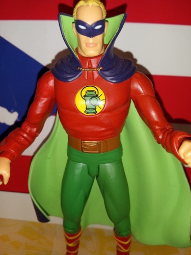 DC Direct Green Lantern JLA Alex Ross Golden Age Alan Scott Figure | eBay