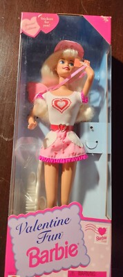 Vintage 1997 Valentine Fun Barbie Doll Special Edition 16311 NRFB New ...