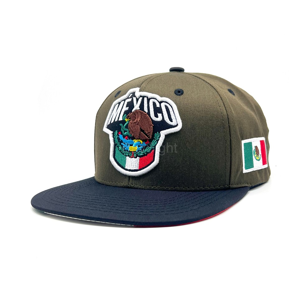 Mens Snapback Hat Hecho En Mexico Baseball Cap Flat Brim Trucker Hats ...