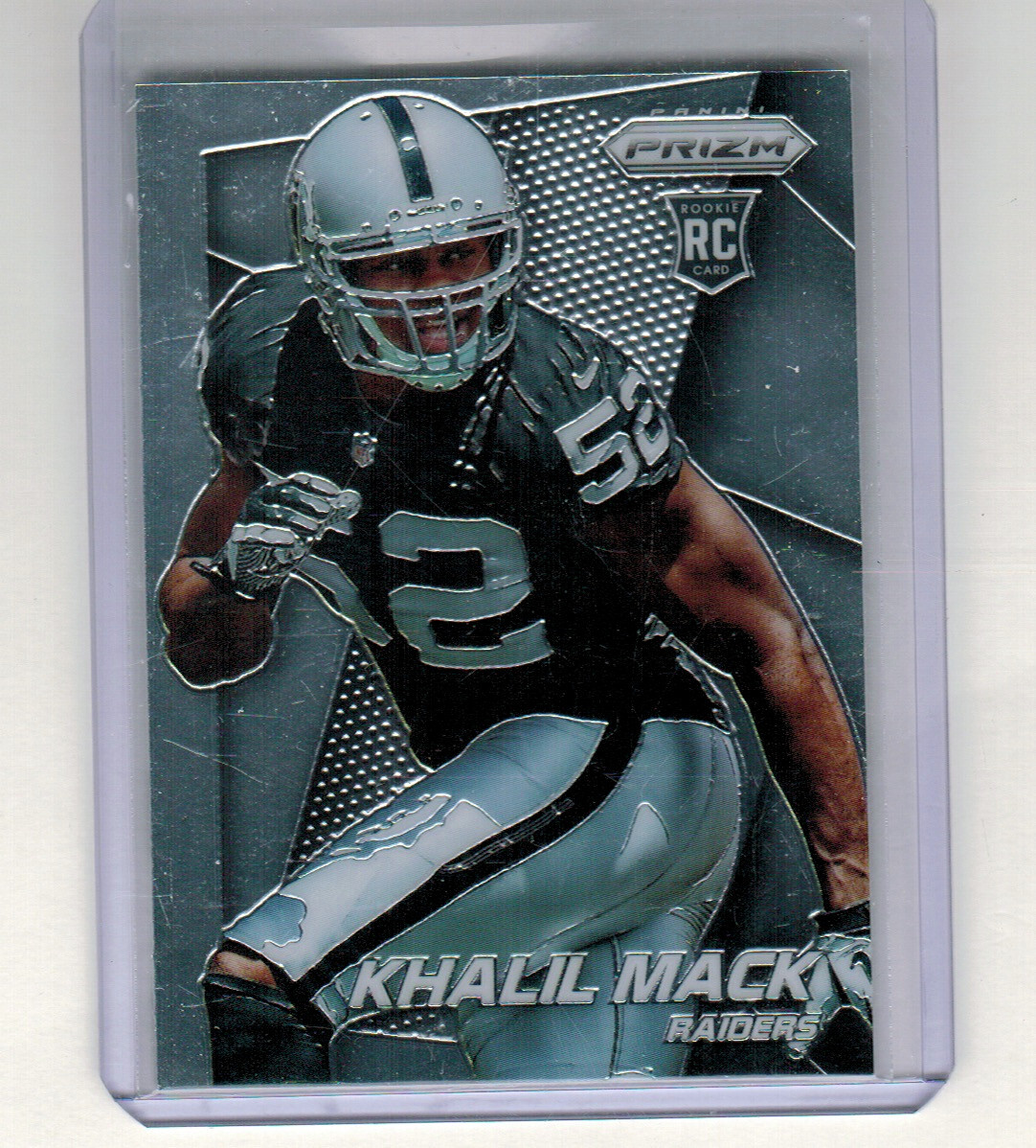 2014 Panini Prizm Khalil Mack Rookie Card Prizm SP Raiders RC | eBay