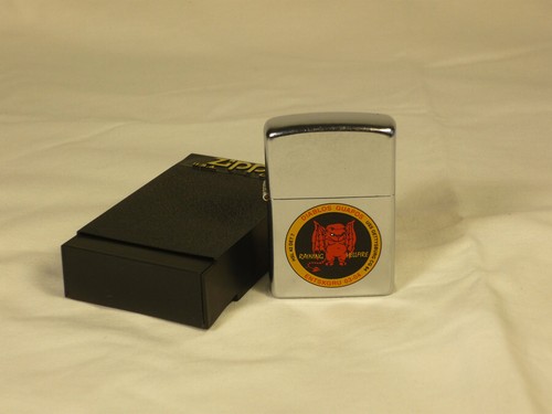 RARE!!! ZIPPO lighter USS Gettysburg (CG64)/ Raining Hellfire - 2003 ...