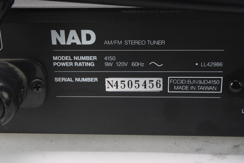 NAD 4150 AM / FM Stereo Tuner | eBay