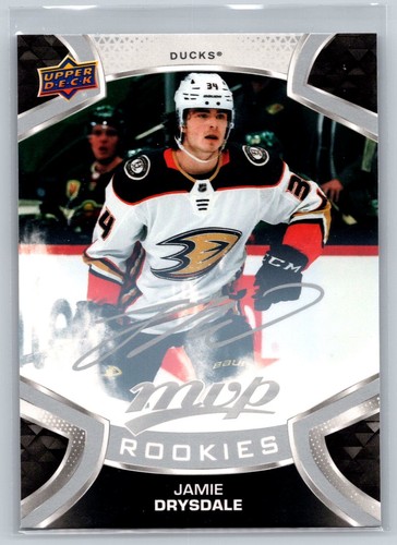 2021 Upper Deck MVP #245 Jamie Drysdale Anaheim Ducks ROO Silver Script ...