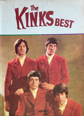 The Kinks Best Guitar Bass Drum Key Vocal Band Score Book RARE! | eBay