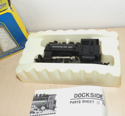 AHM DOCKSIDE 0-4-0 VINTAGE BALTIMORE & OHIO #5017 | eBay