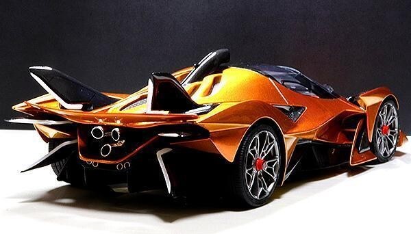 Race Car Custom Built Racing Concept Model 1 18Unique12Racer4 | eBay
