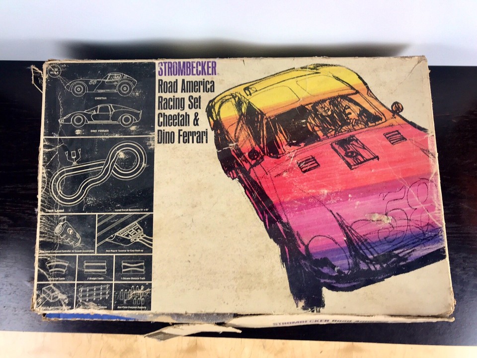 Vintage Strombecker Ferrari Cheetah Racing Cars Set | eBay