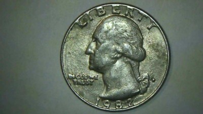 1982-P Washington Quarter--Rare Good Condition | eBay