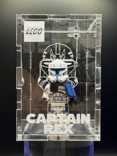 LEGO Captain Rex Minifigure Display Case, CASE ONLY!! Custom Made. | eBay