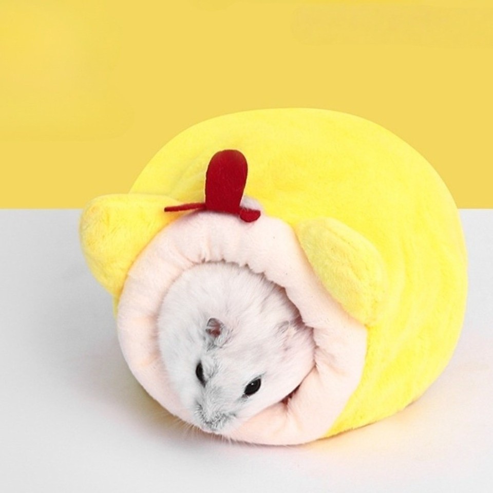 Cute Hamster Cotton House Thickened Rat Sleepping Bed Golden Hamster ...