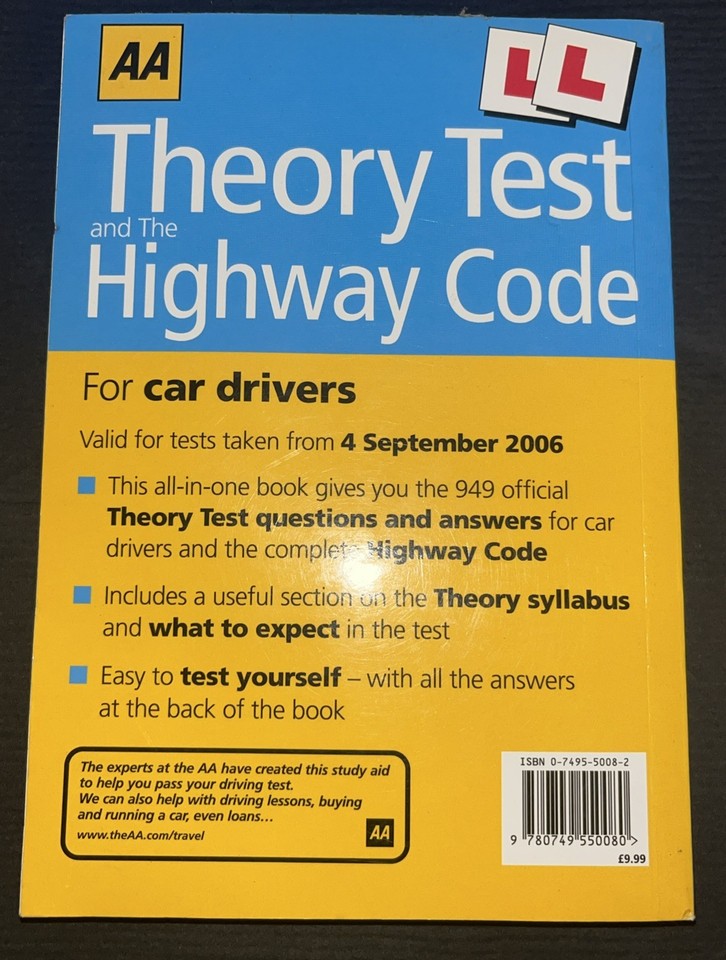 AA Theory Test and the Highway Code (AA Driving Test Series) | eBay UK
