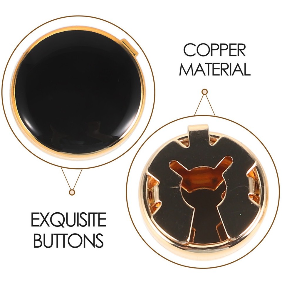 Button Guards Cute Jewelry Buttons Enclosures Covers for Mens Dress ...
