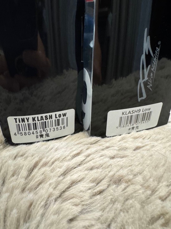 New unused Tiny Klash Low Klash 9 Low original color Blue Demon set | eBay