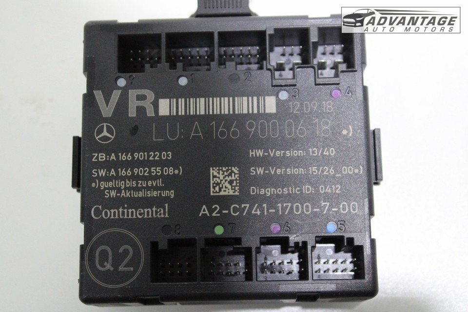 2015-2020 MERCEDES GLA250 FRONT RIGHT PASSENGER SIDE DOOR CONTROL ...